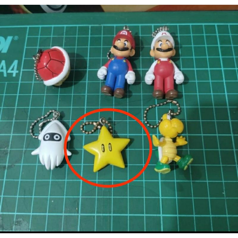 Gachapon capsule supwr mario - star | Shopee Philippines