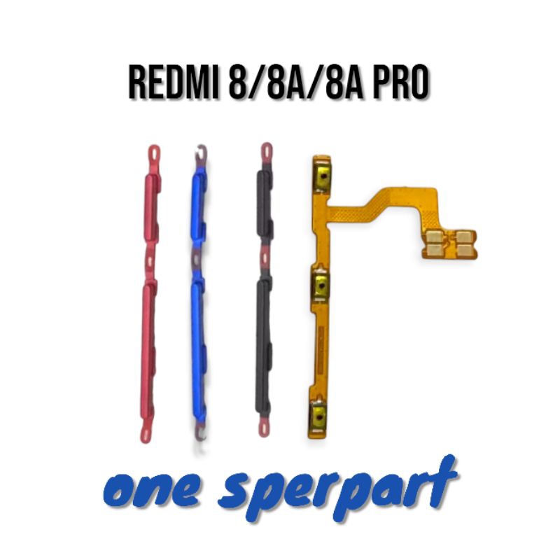 TOMBOL OUTER BUTTON + FLEXIBLE ON OFF VOLUME XIAOMI REDMI 8/8A/8A PRO ...