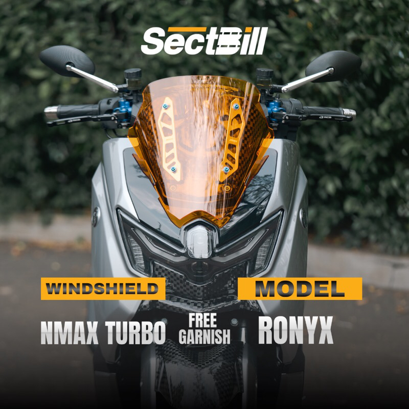 YAMAHA NMAX TURBO Windshield Motorcycle Accessories - NEO RONYX ...