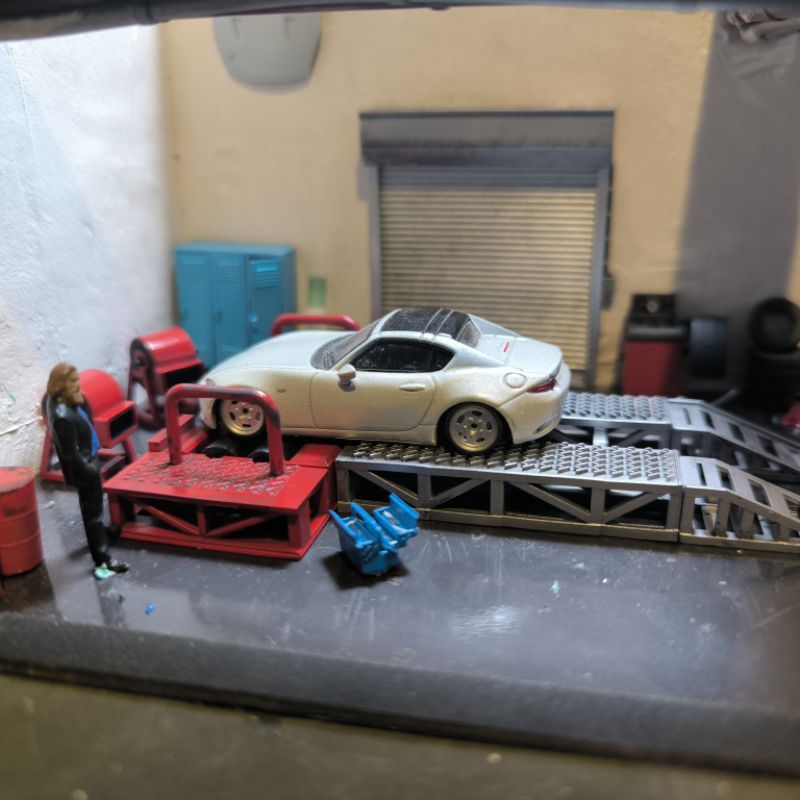 Dyno Stand Test Machine 1/64 Scale - Garage Diorama Accessories ...
