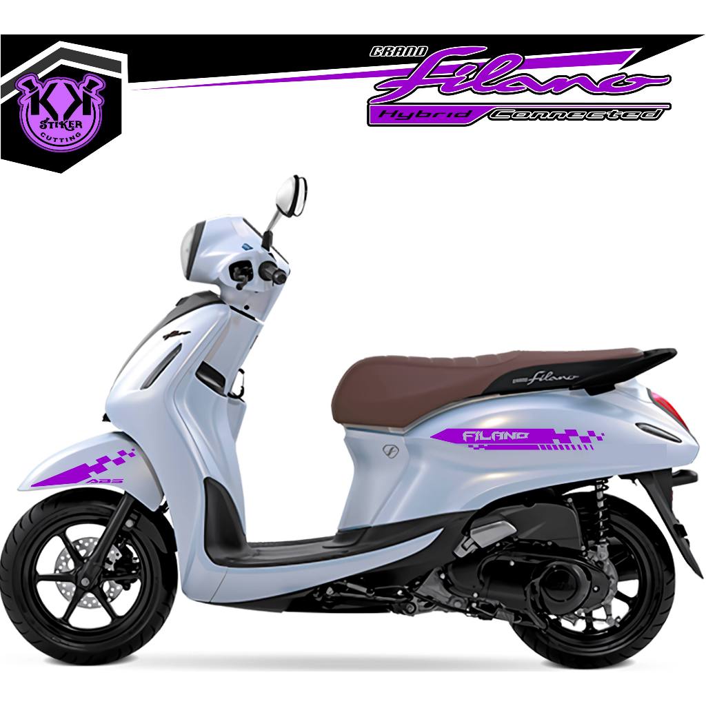 SC.383/STICKER CUTTING/GRAND FILANO STRIPPING/ABS LOGO STRIPPING ...