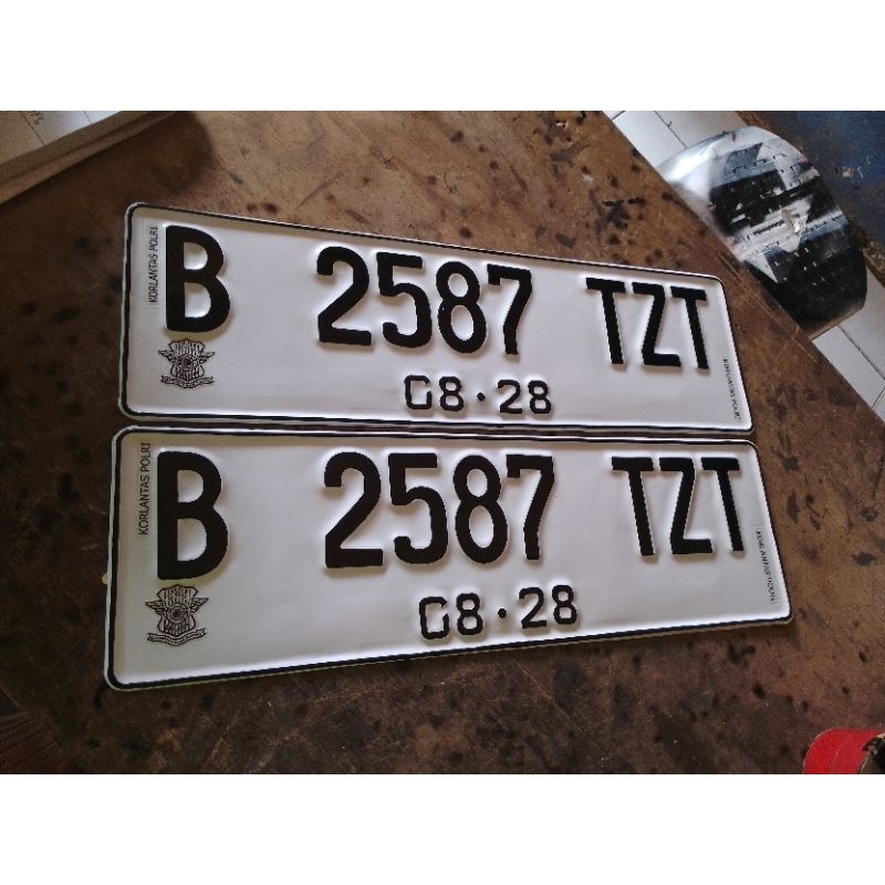 New font car number plate variations | Shopee Philippines