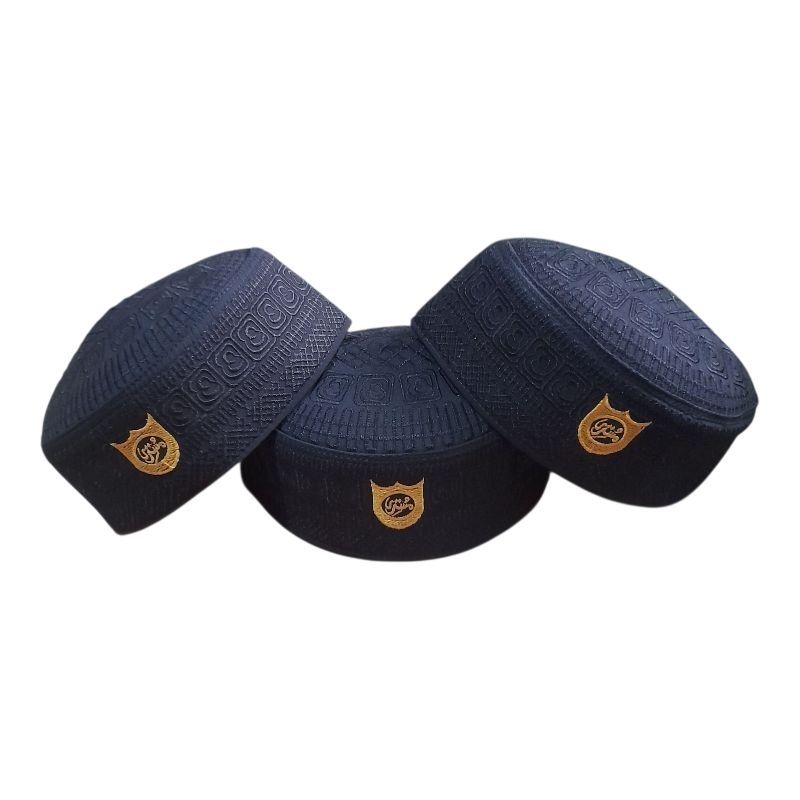 LOGO EMBROIDERED TERUMPAH PECI/EMBROIDERED SONGKOK/LOGO KOPIYAH ...