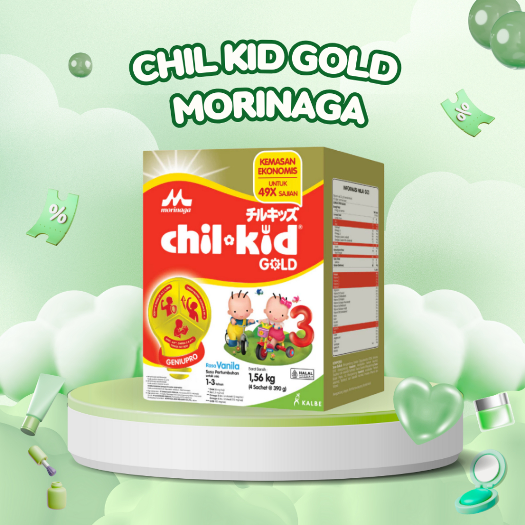 CHIL KID Morinaga Gold Chilkid Vanilla Honey 1560 gr Baby Milk | Shopee ...