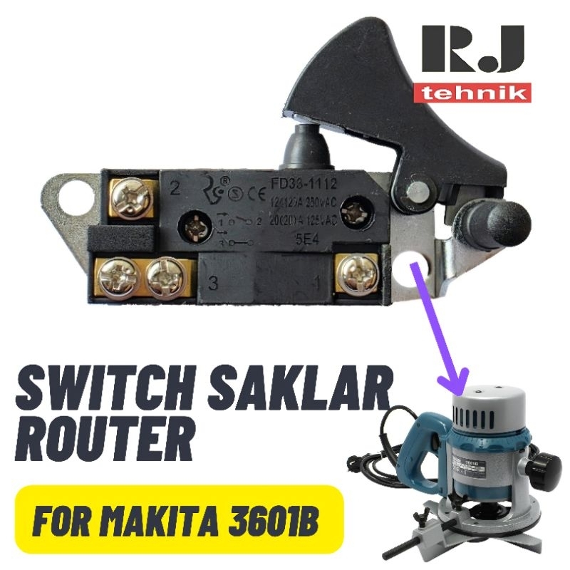 MESIN Makita 3601B Switch Router Machine Switch 3601 1806 3600 2414 ...
