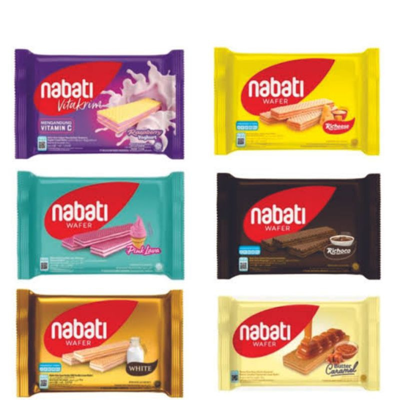 RICHEESE NABATI WAFER ALL VARIANT FLAVORS 37g [ PCS ]) | Shopee Philippines