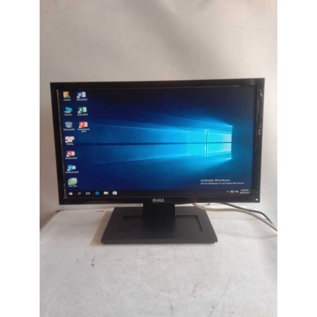 LAYAR Dell IN1920B 19 Inch LCD Monitor VGA Clear Screen Minus like a ...