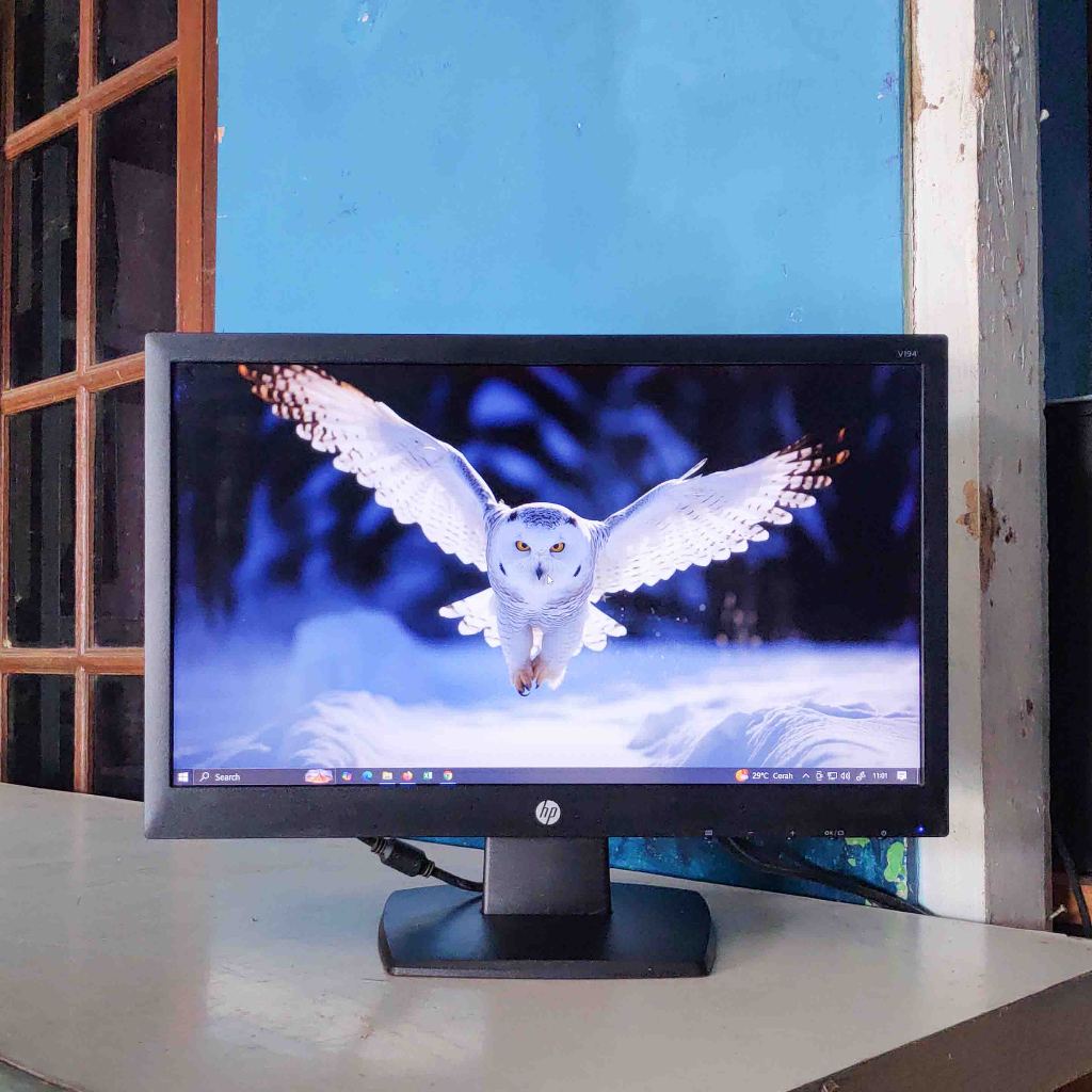 HP V194 Led 19 Inch HD+ plus Wide Monitor Normal Condition | Shopee ...