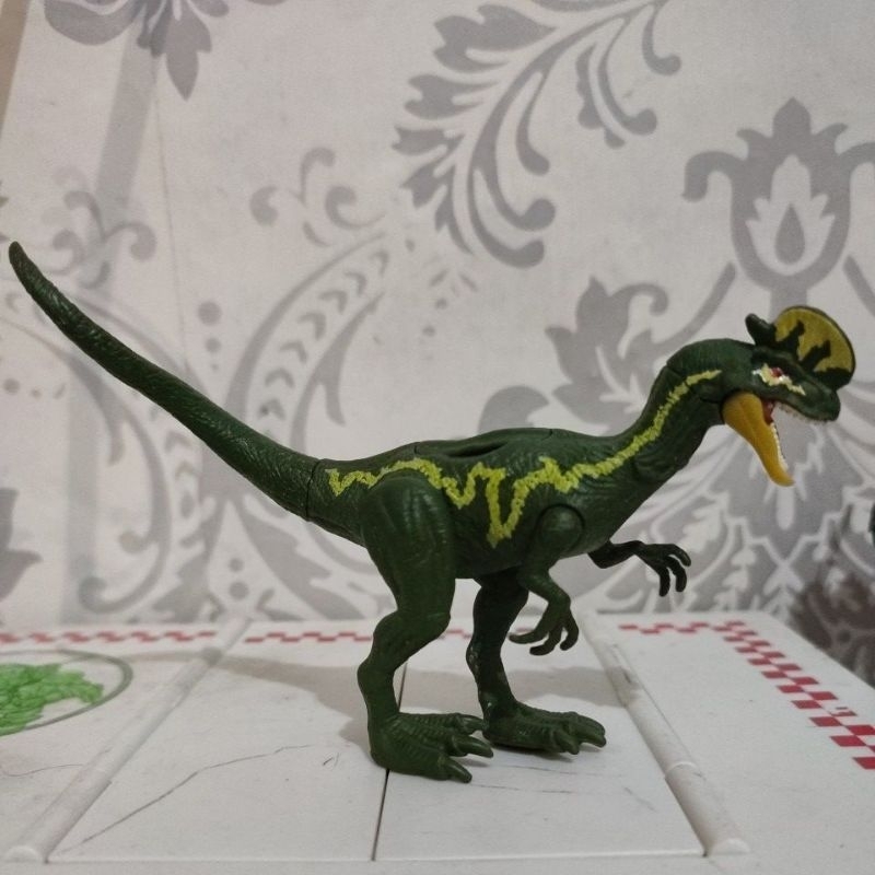 Dilophosaurus Jurassic Park Retro Figure Mattel | Shopee Philippines