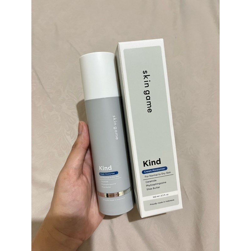 Preloved 80-90% skingame kind cream moisturizer 100% original | Shopee ...