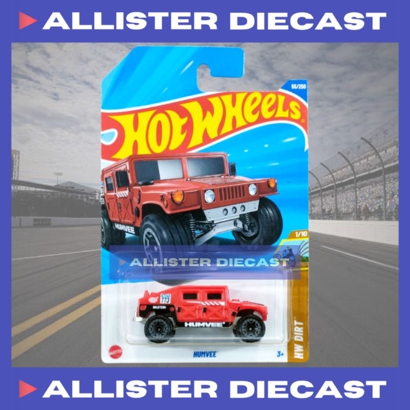 MERAH Hot Wheels Humvee Red Hotwheels Humvee Red HW Dirt Hot Wheels ...