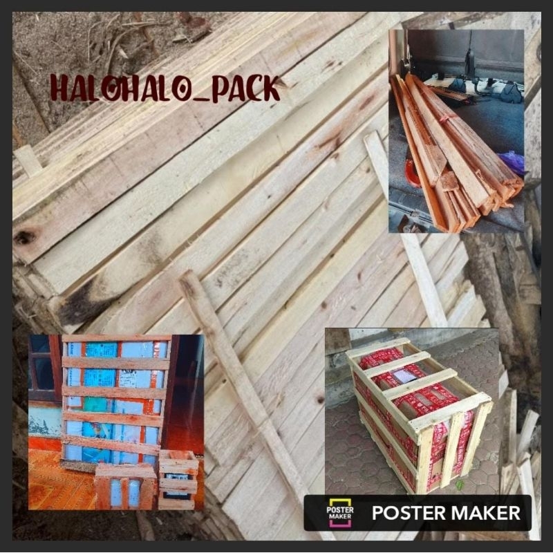 KAYU WOOD PACKING WOOD PALLET WOOD QUALITY PACKAGE | Shopee Philippines