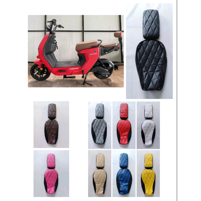 EXOTIC X660 Electric Bicycle Seat Cover WAJIK model/ selis ECOTIC X660 ...
