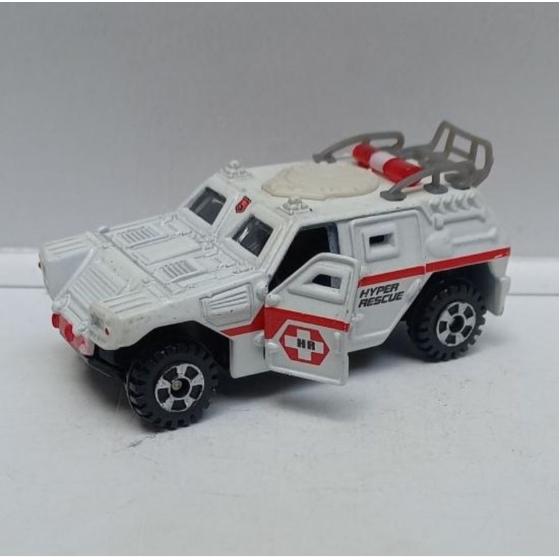Tomica jsdf lav light armored vehicle hyper rescue loose diecast (t ...