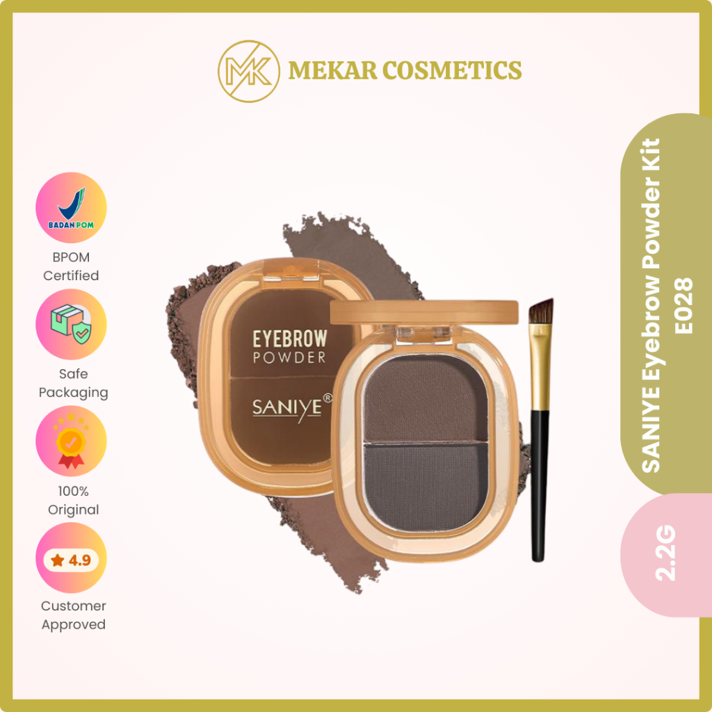 SANIYE Eyebrow Powder Kit E028 | Shopee Philippines