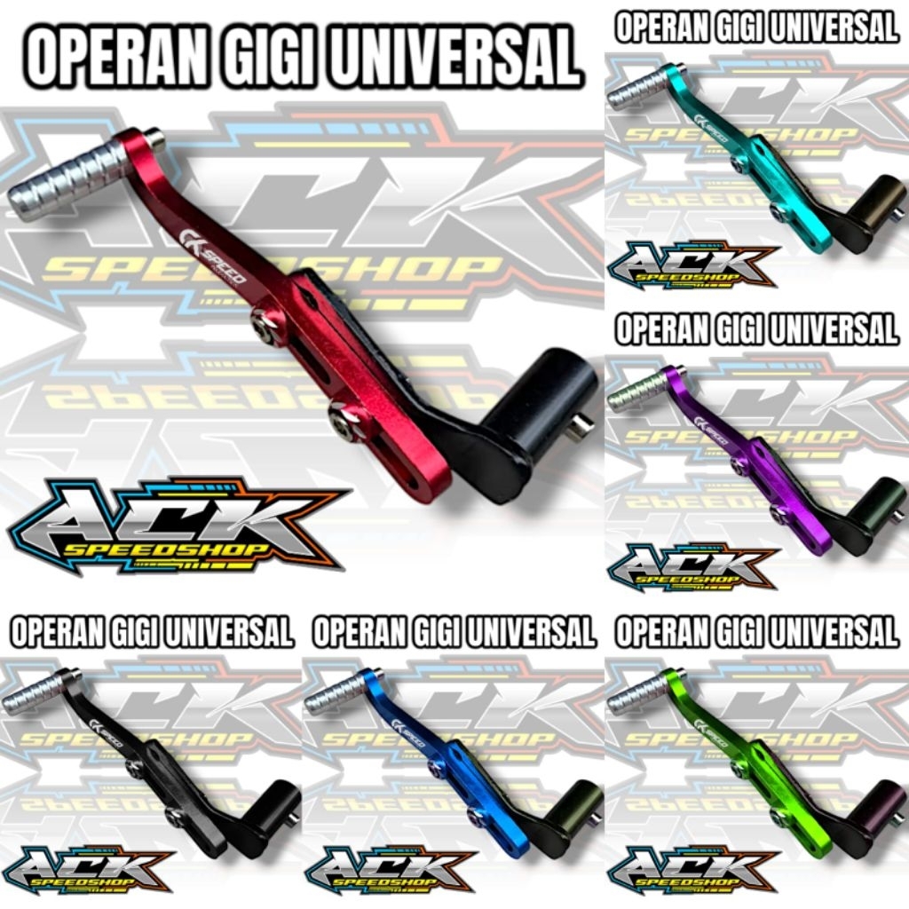 UNIVERSAL CNC FLEXIBLE UNDERBONE PERSENELENG GEAR OPER SUPPORT HONDA ...