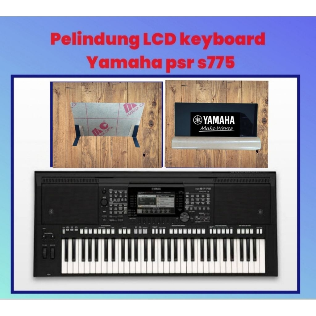 Yamaha psr s 775 keyboard LCD protector | Shopee Philippines