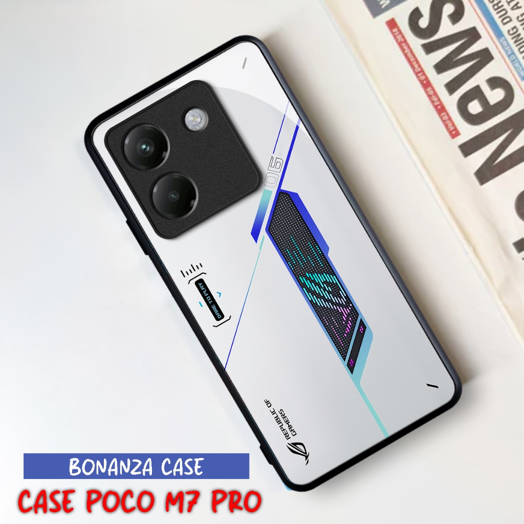 HP Bonanza - Latest Poco M7 Pro 5G Case - Glass Case - Soft Case glossy ...