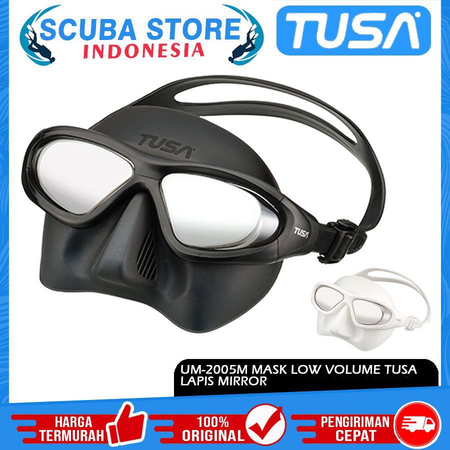 UM-2005M Mask Low Volume Tusa Lapis Mirror Mask Diving Glasses ...