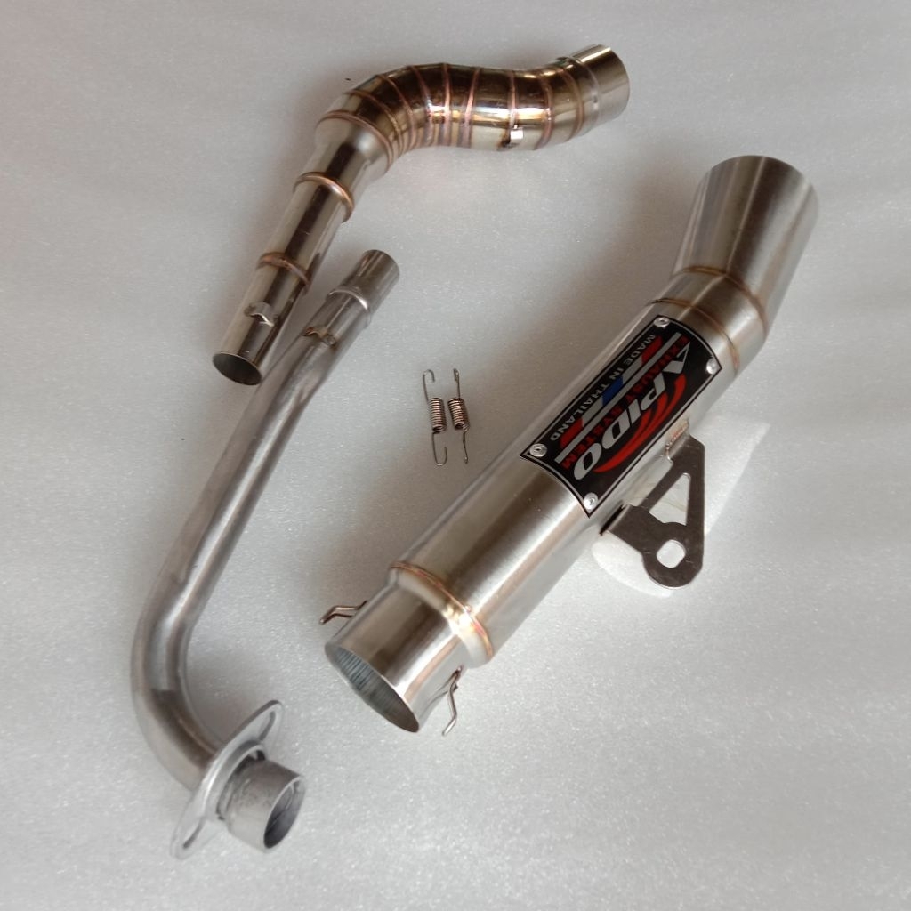 (SO) Apido Pipe 51mm 1set For Fury 125 Wave 125 Wave 100 110 Xrm 100 ...