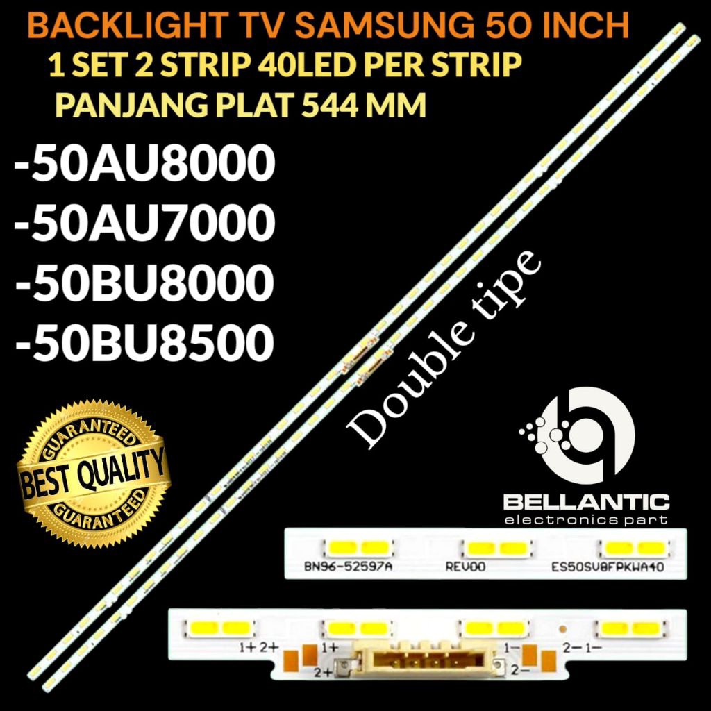 SAMSUNG LED TV BACKLIGHT 50 INCH UA-50AU8000- UA-50AU7000- UA-50BU8000 ...