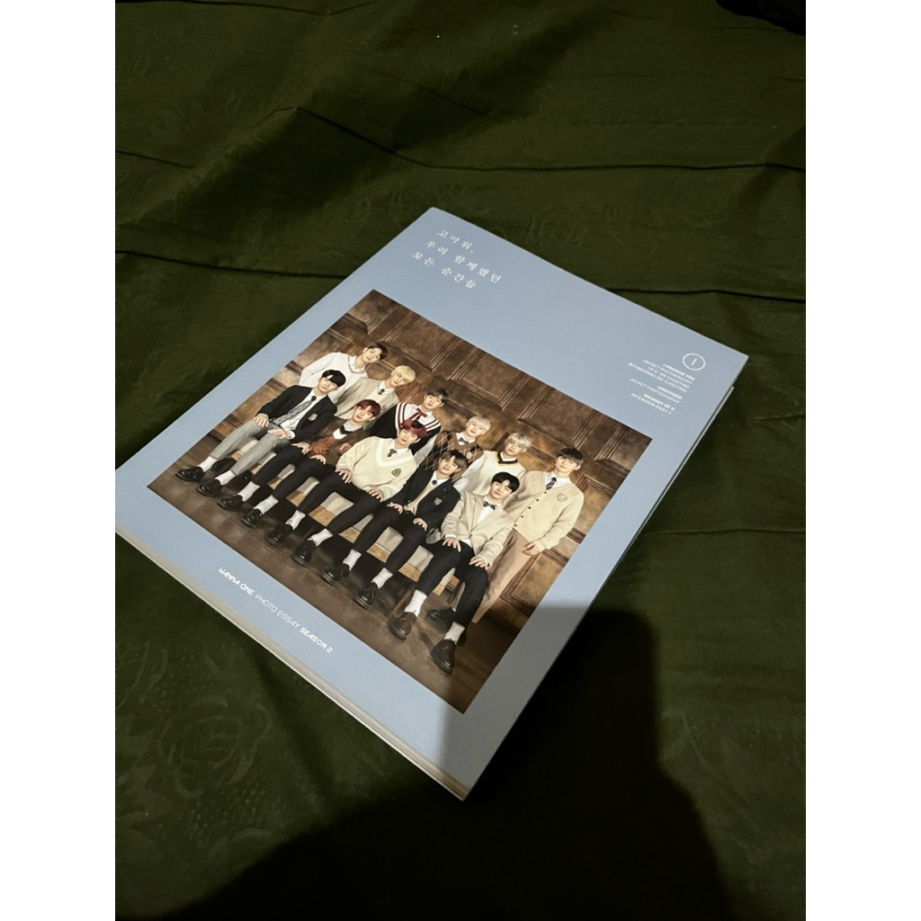 Preloved WANNA ONE PHOTO ESSAY SEASON 2 WANNAONE PHOTOBOOK | Shopee ...