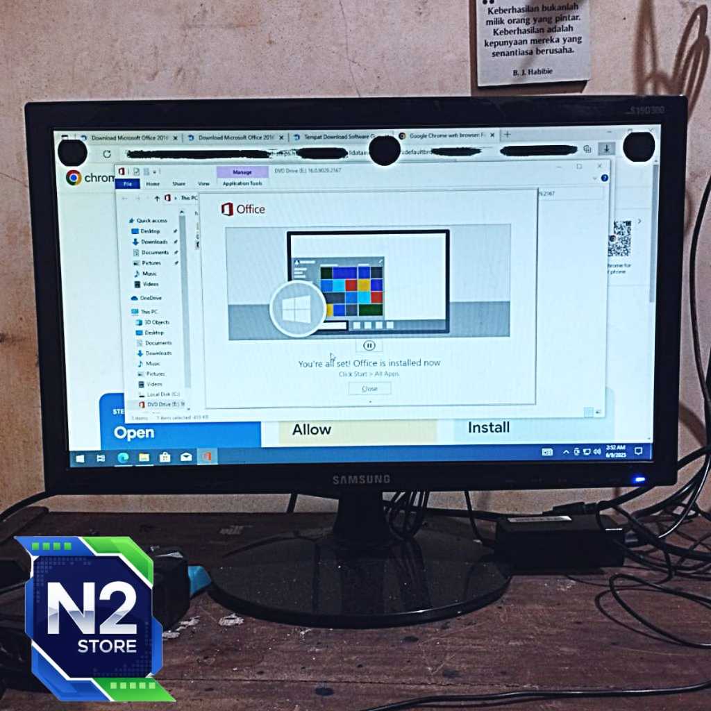 Samsung S19D300 19" inch led Monitor MINUS TOMPEL | Shopee Philippines