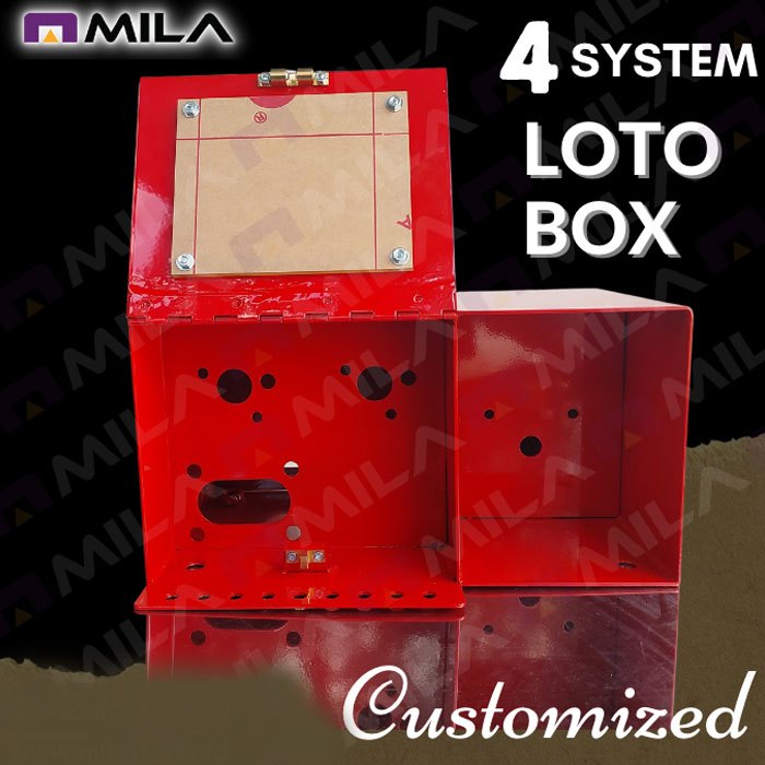 LOTO Box 4 Sstem / safety device LOTTO Box 4 System LOTOBOX | Shopee ...