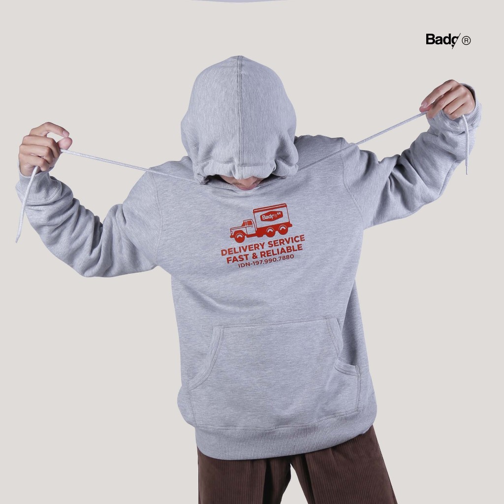 Badger Sweater Pullover Hoodie DELIV Misty | Shopee Philippines