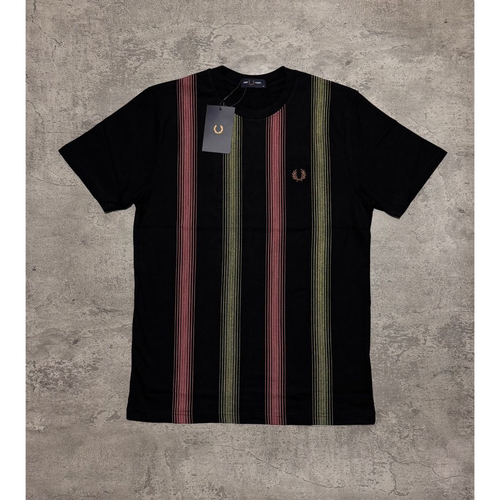 Fred Stripes Line Color Premium Branded T-Shirts for/ Premium Fred ...