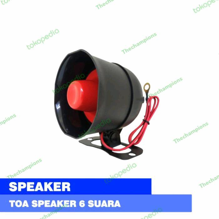 Toa / siren / horn alarm motorbike / car 12V 1 Sound | Shopee Philippines