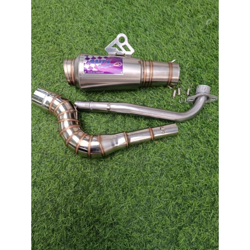 Aun Pipe canister conical open specs exhaust pipe for Wave 125 Xrm 110/ ...