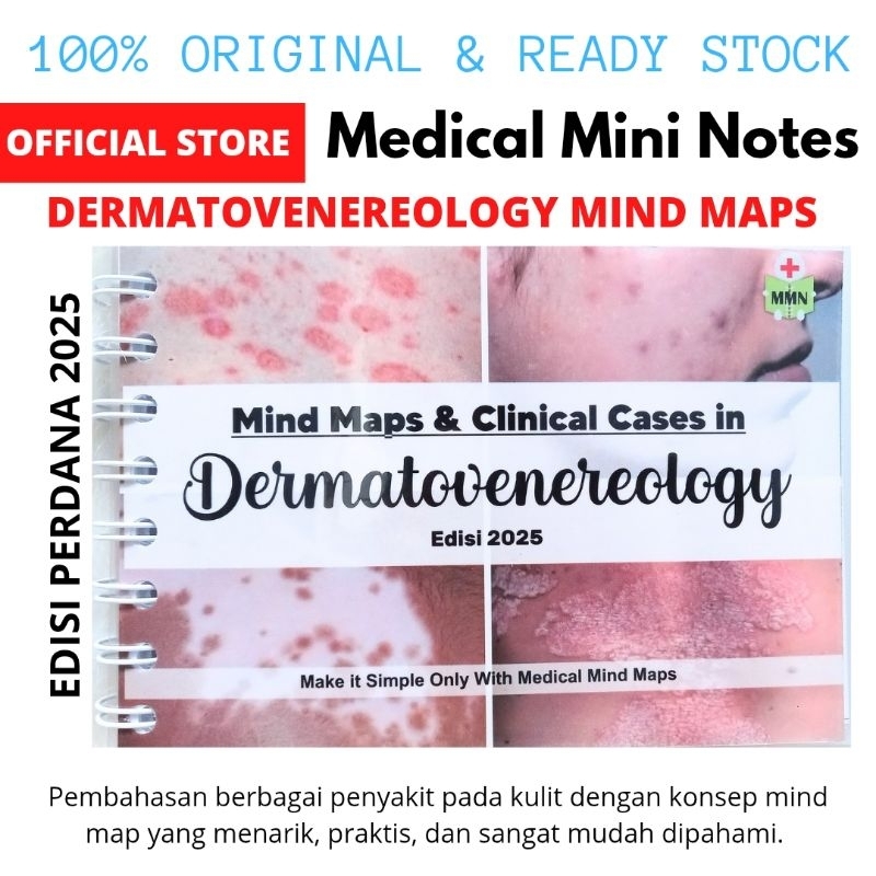 Original 2025 Edition | Dermatology Mind Map Book / Skin Mind Map Book ...