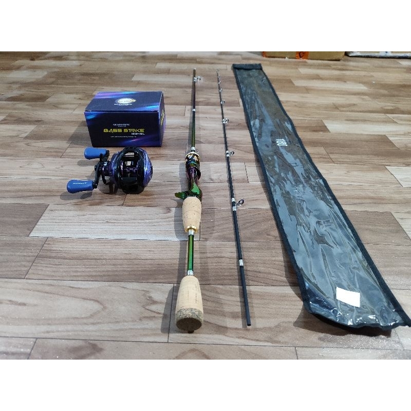 Bc Ul Fishing Set Bc Oncak Sauron Fishing Rod + Reel Bc Seahawk Bass ...