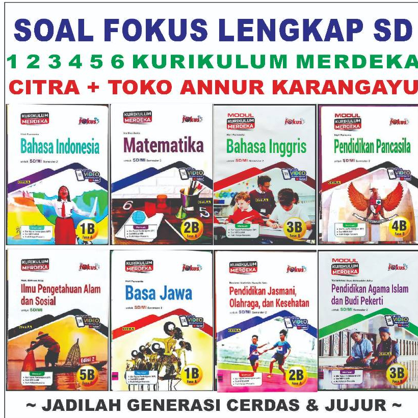 Cizuf Complete LKS Elementary School 1 2 3 4 5 6 FOCUS CITRA Class 1 2 3 4 5 6 Module FOCUS ...