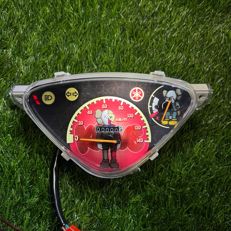 Mio custom led speedometer is white | Shopee Philippines