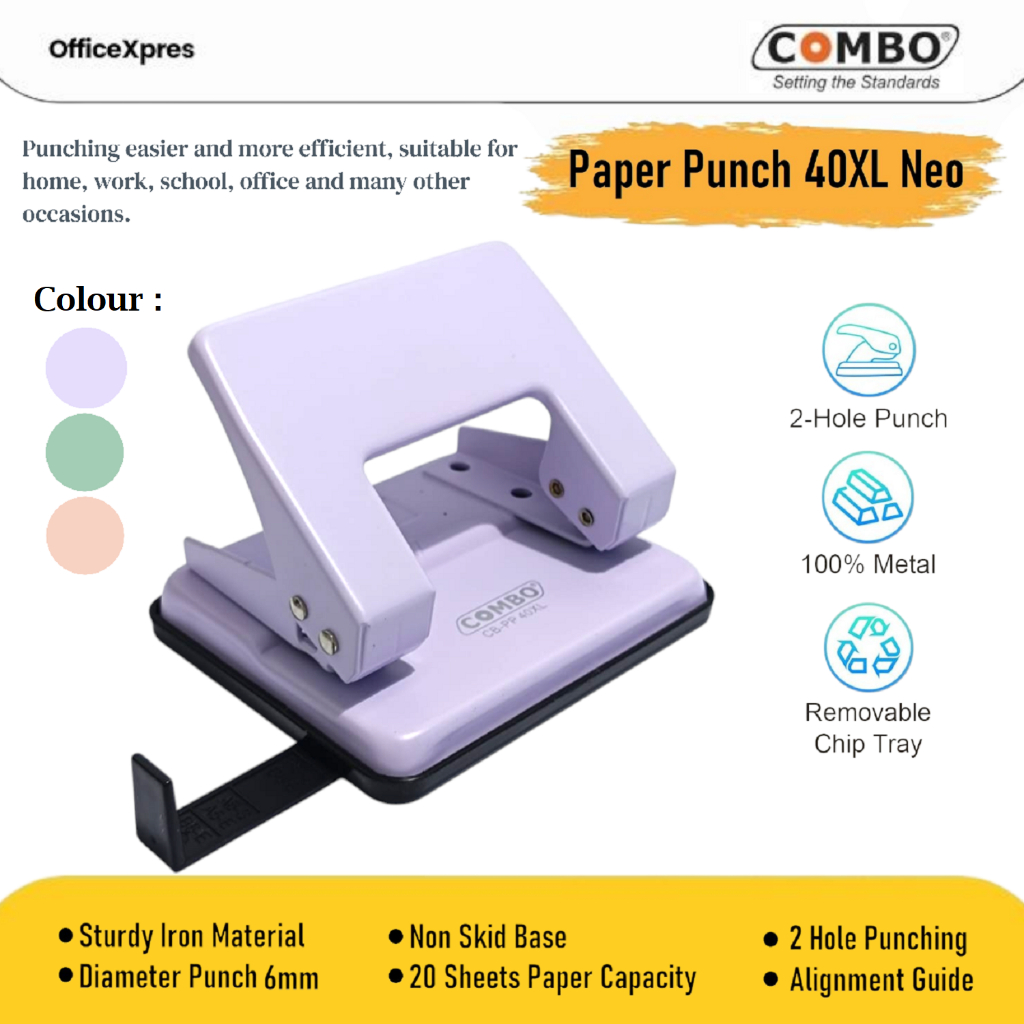 Large Paper Punch / Punch / Paper Punch 40XL Large Neo Combo | Shopee ...