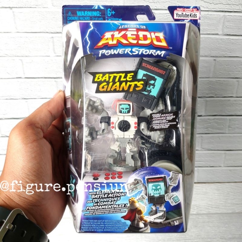 Legends OF ACE POWER STORM BATTLE GIANTS WITH ELEMENTAL BATTLE ACTION ...