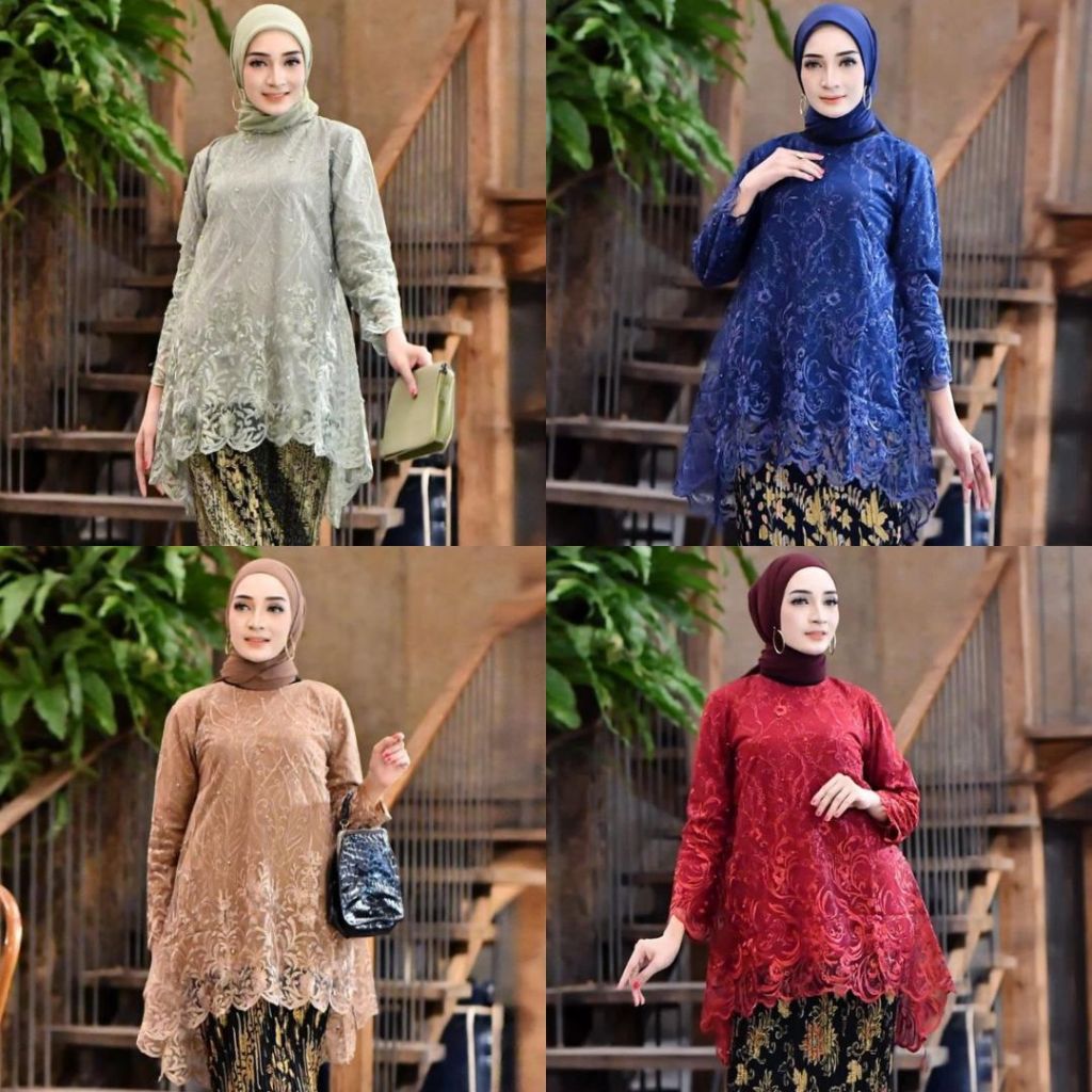 Modern Kebaya Top / Graduation Kebaya / Azkia Kebaya Color Choice ...