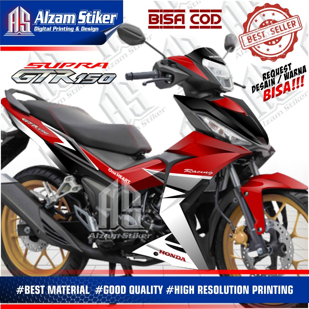 Supra GTR 150 Full Body Decal / Supra GTR Fullbody Striping / Supra GTR ...