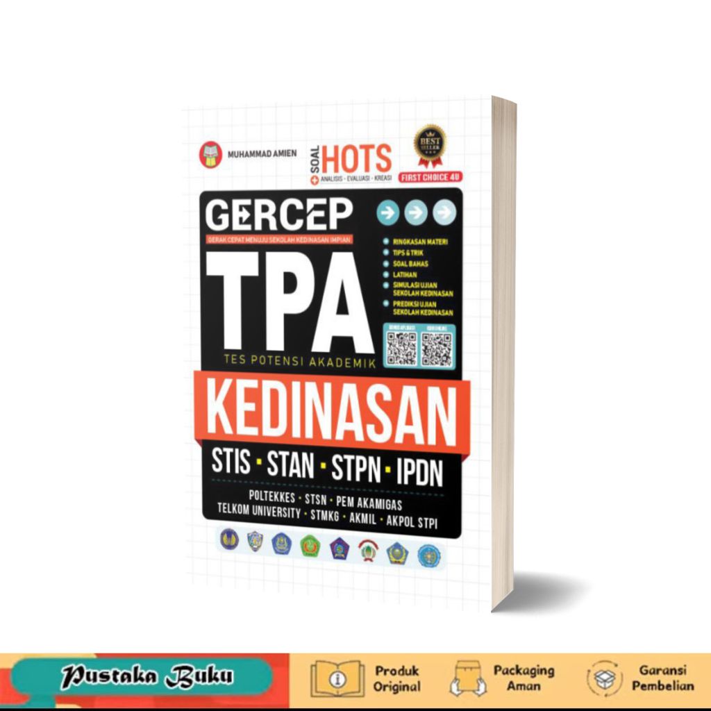 Gercep TPA (Academic Potential Test) Official Book | Shopee Philippines