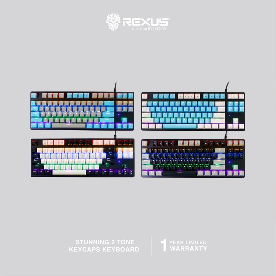 Rexus Mechanical Legionare MX5.2 TKL Gaming Keyboard | Shopee Philippines
