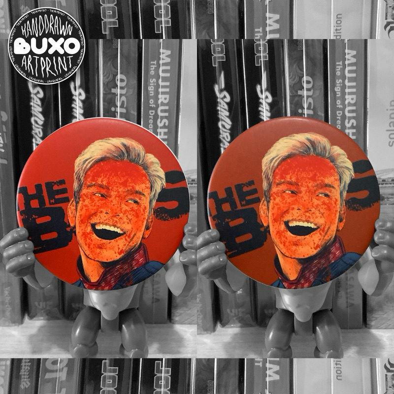 Buxo - HOMELANDER THE BOYS pin / cute movie series film pin | Shopee ...