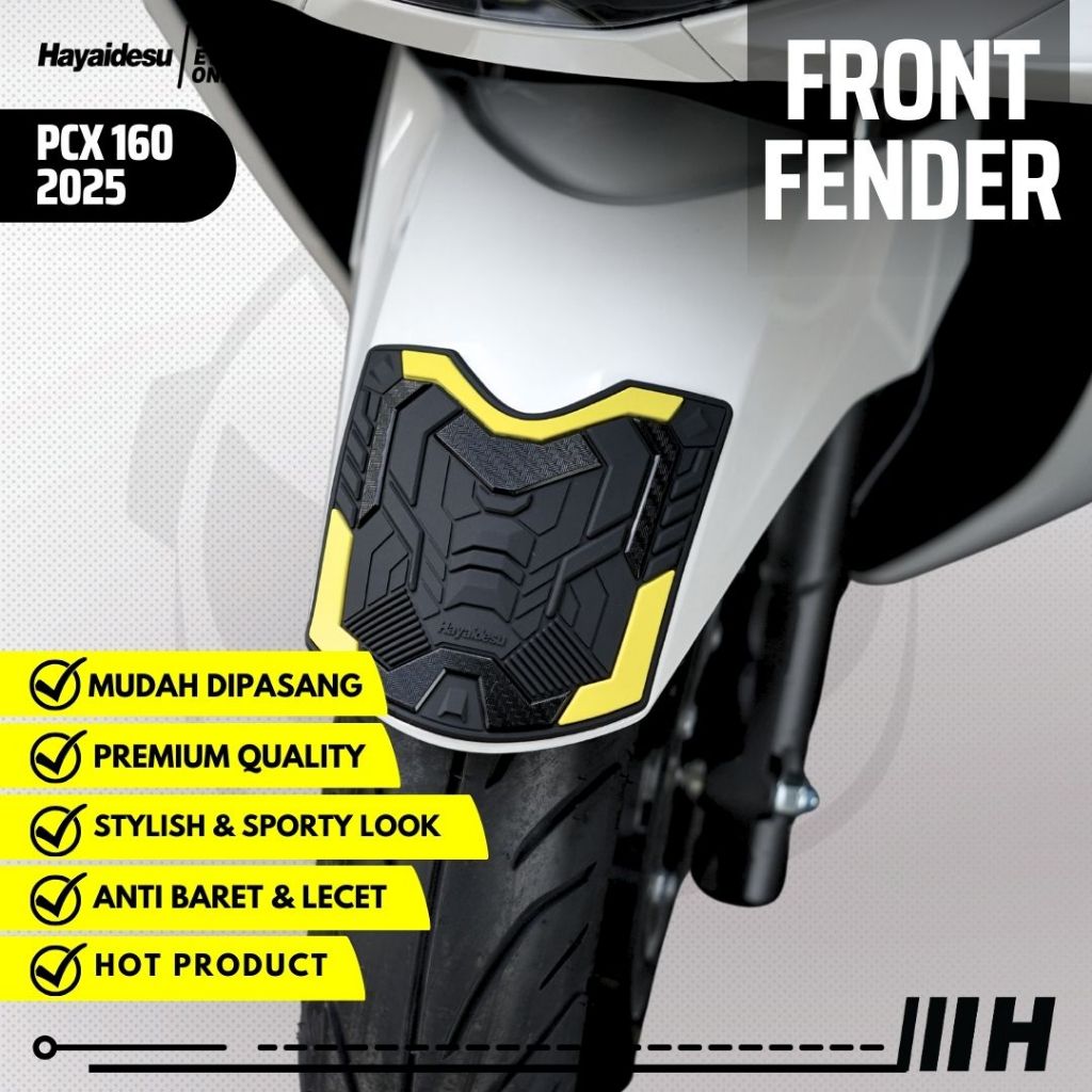 Honda PCX 160 2025 (CBS/ABS/RoadSync) Motorcycle Body Protector Front ...