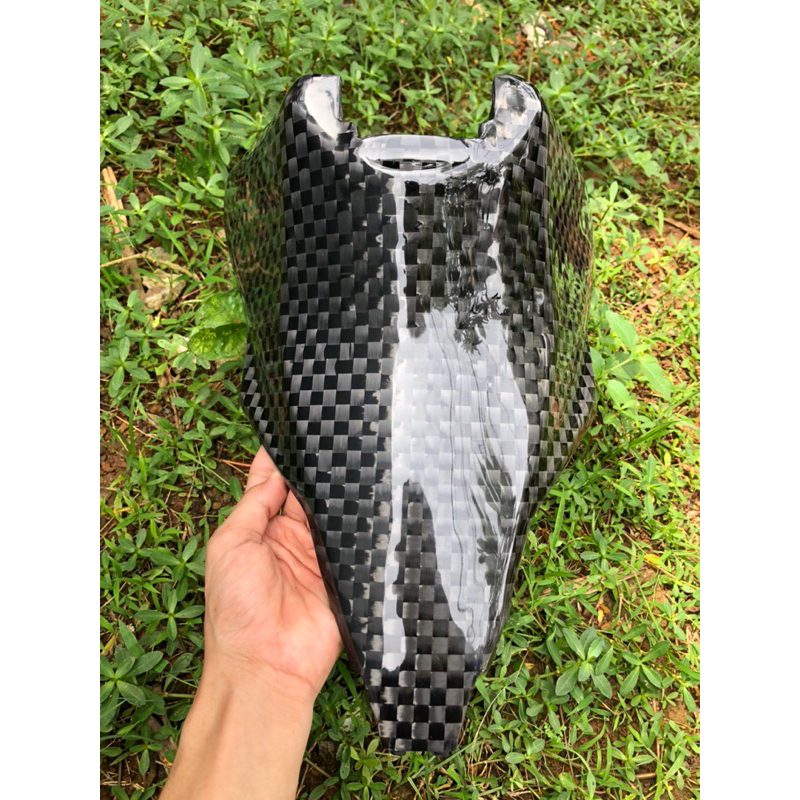 MESIN New Gen 1 Vario Led Center Cover Vario Carbon cevlar engine Cover ...