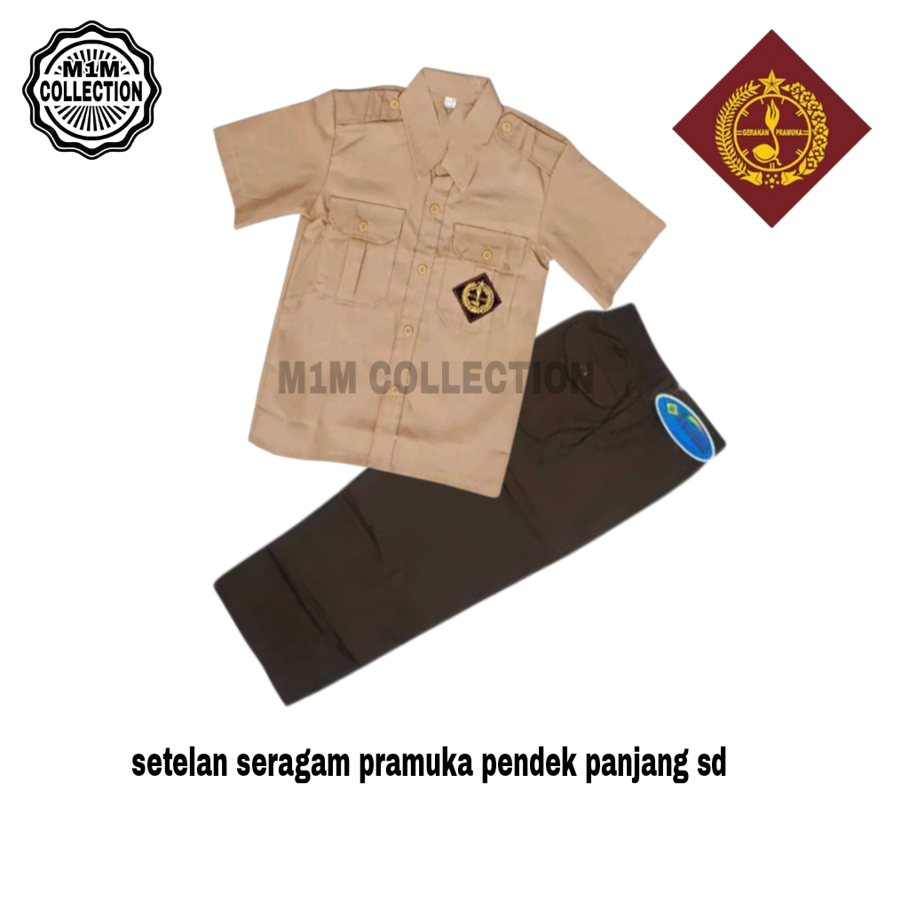 KEMEJA Boys' Short and Long Elementary School Scout Uniforms for Grades ...