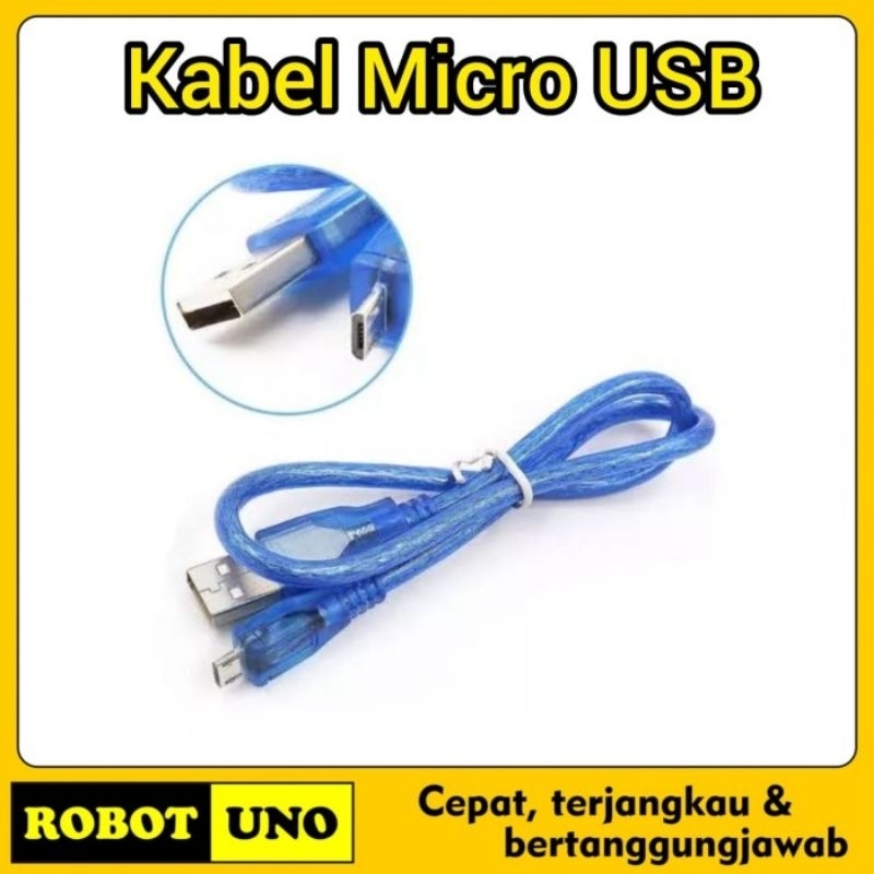 Nodemcu Leonardo Micro USB Cable Wemos Cable ESP32 Cable | Shopee ...