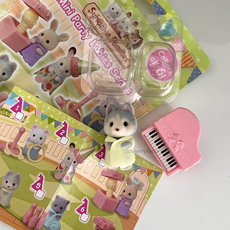 Sylvanian families popmart sonny angel - husky blind bag mini party ...