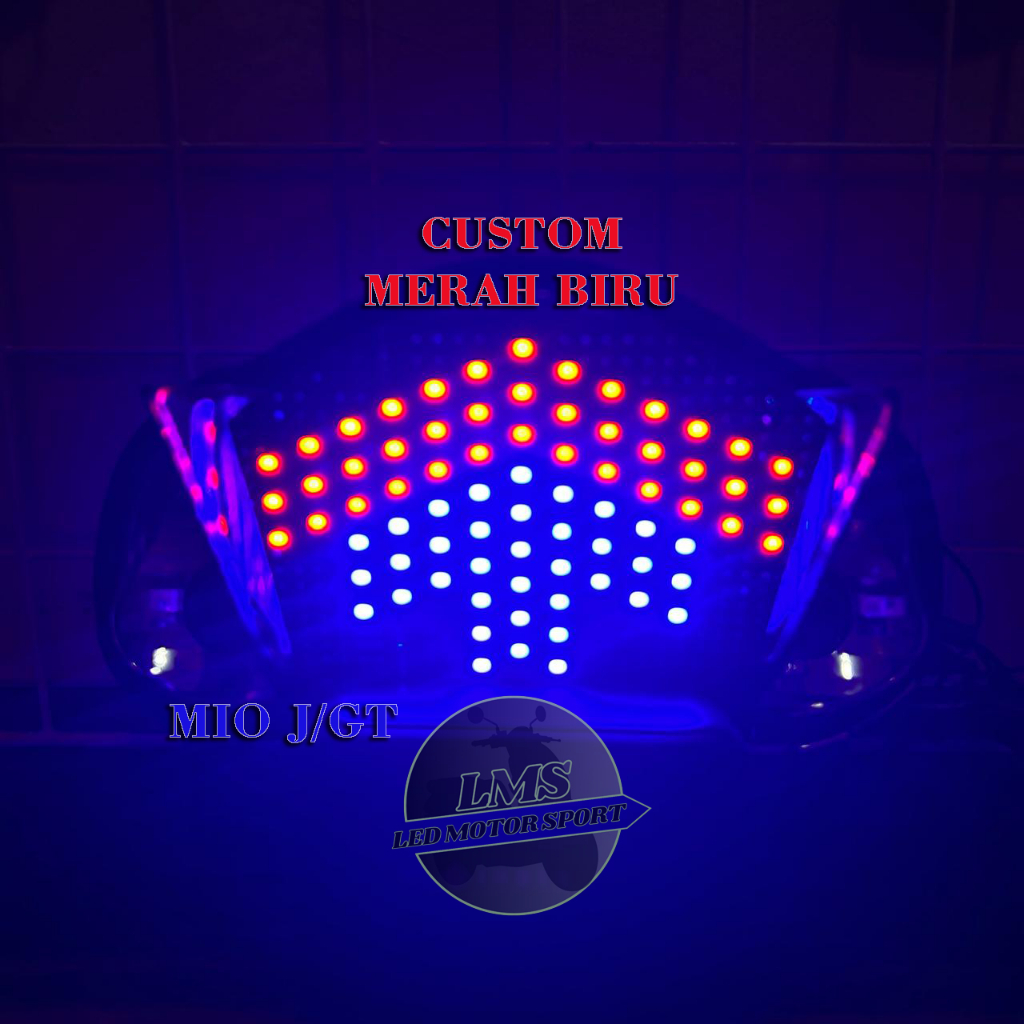 LMS STOPLAMP RUNNING MIO J/GT CUSTOM COLOR AUTOMATIC MODE RUNNING BRAKE ...