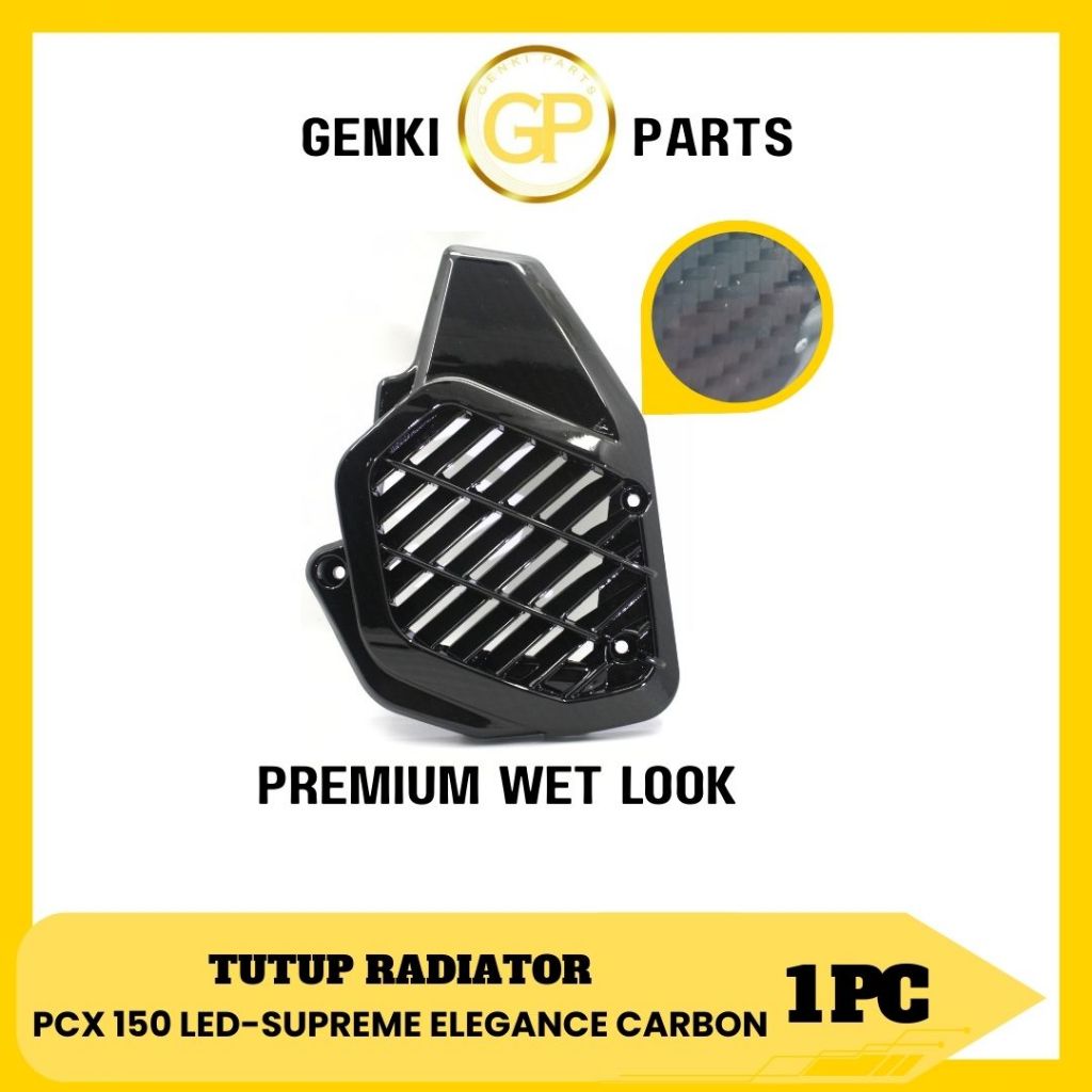 GENKI PARTS/COVER-RADIATOR/COVER-RADIATOR/PENGAMAN-RADIATOR/HONDA/PCX ...